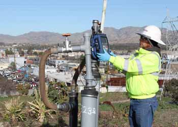 Landfill Odor Control Using Temporary Pin Wells